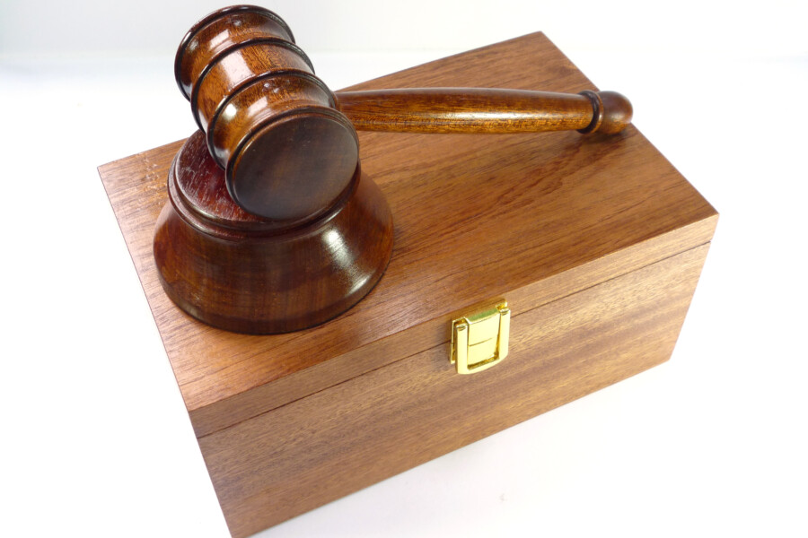 Presentation boxed wooden gavel in mahogany - Tommy Woodpecker Woodworks