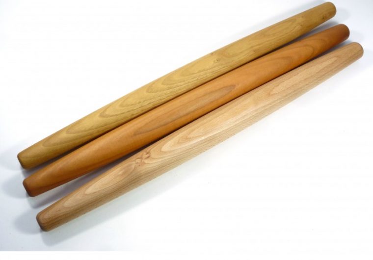 Handmade Slimline Wooden French Tapered Rolling Pins - Tommy Woodpecker ...