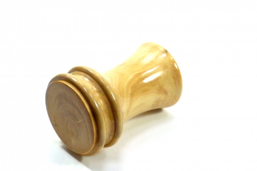 Palm Gavel in English Buttery Boxwood - Tommy Woodpecker Woodworks