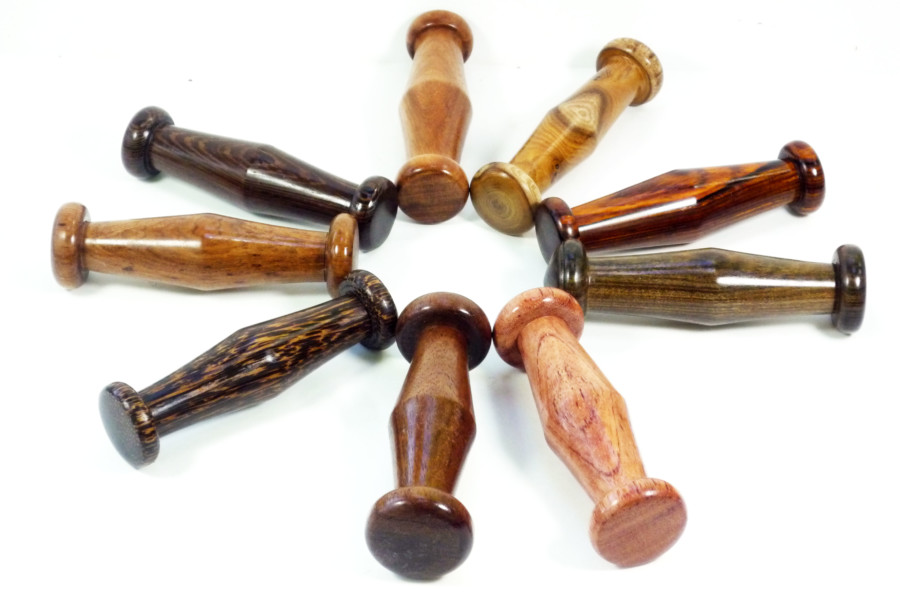 Japanese Yawara Stick Handmade in Selection of Woods - Tommy Woodpecker ...