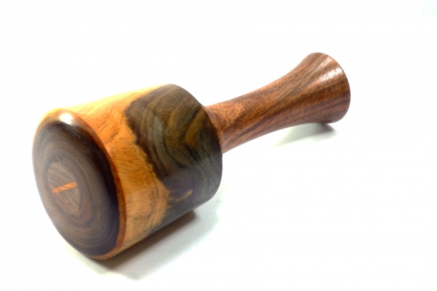 Heavyweight & Lightweight Pair of Carving Mallets in Old Lignum Vitae ...