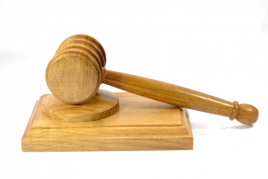 Presentation Wooden Gavel & Block English Oak - Tommy Woodpecker Woodworks