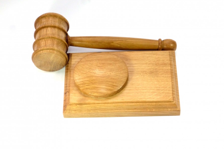 Presentation Wooden Gavel & Block English Oak - Tommy Woodpecker Woodworks