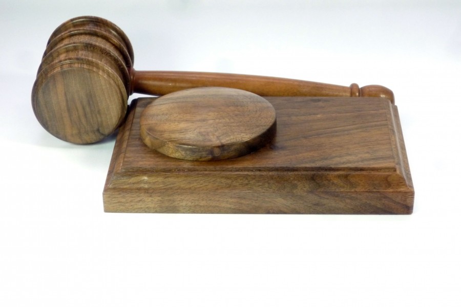 Presentation Wooden Gavel English Walnut - Tommy Woodpecker Woodworks