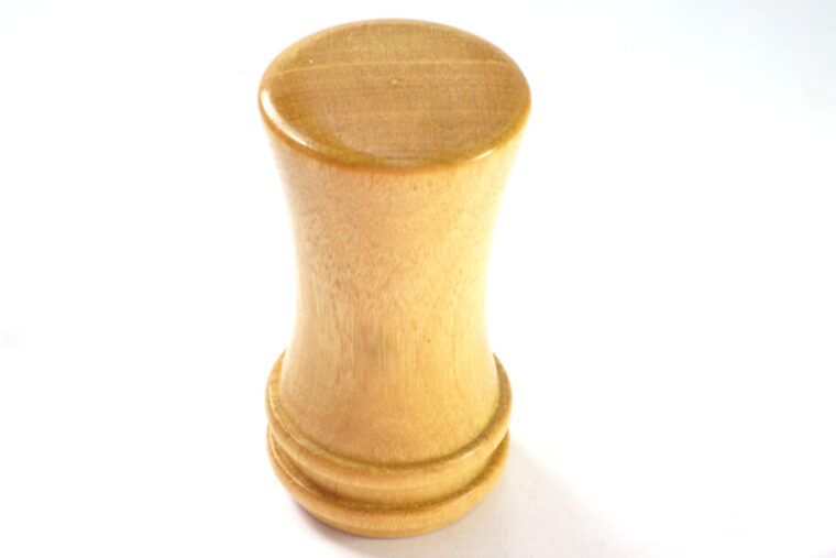 Pocket Palm Gavel in Yellowheart - Tommy Woodpecker Woodworks