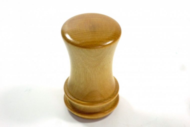Pocket Palm Gavel in Yellowheart - Tommy Woodpecker Woodworks