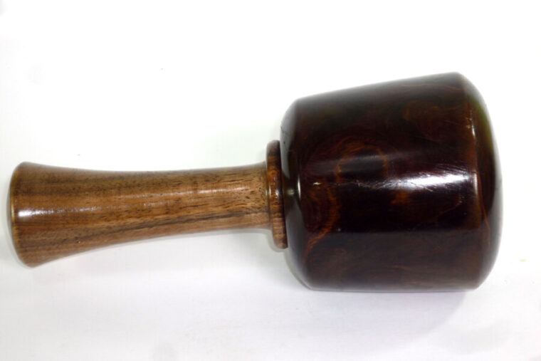Medium Weight Carving Mallet Old 1919 Lignum Vitae Walnut Handle ...