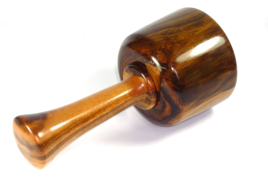 Heavyweight Carving Mallet 1953 Lignum Vitae & Tigerwood Handle - Tommy ...