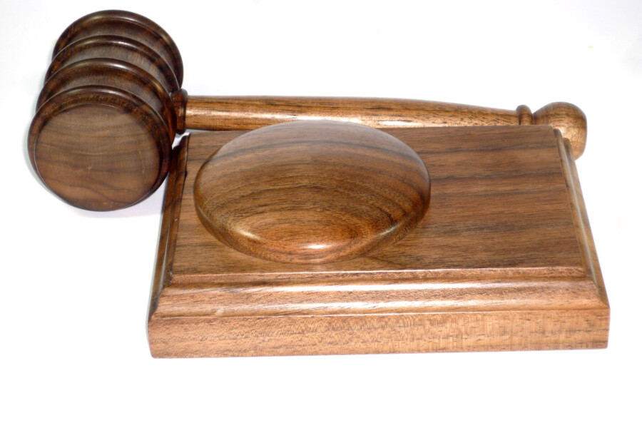 Presentation Wooden Gavel English Walnut - Tommy Woodpecker Woodworks