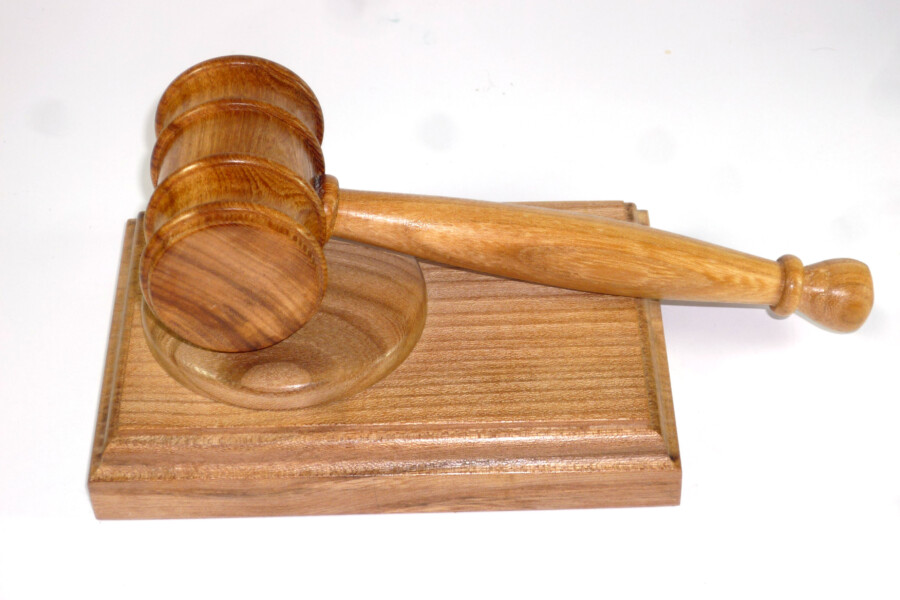 Presentation Wooden Gavel & Block English Elm - Tommy Woodpecker Woodworks