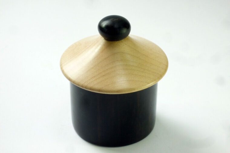 Handmade Wooden Pot The Dinky Hut Pot - Tommy Woodpecker Woodworks