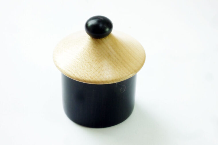 Handmade Wooden Pot The Dinky Hut Pot - Tommy Woodpecker Woodworks