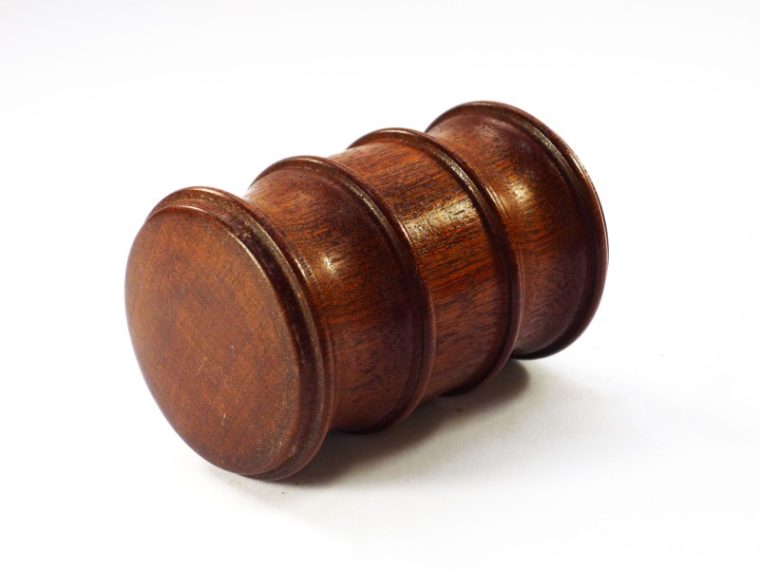 Hammer Head Double Ended Palm Gavel in Mahogany - Tommy Woodpecker ...