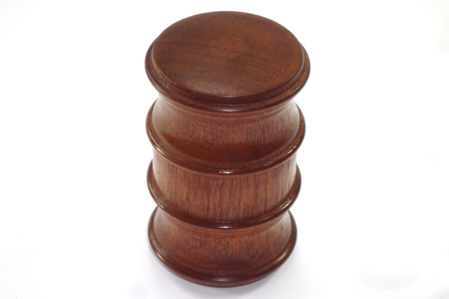 Hammer Head Double Ended Palm Gavel in Mahogany - Tommy Woodpecker ...