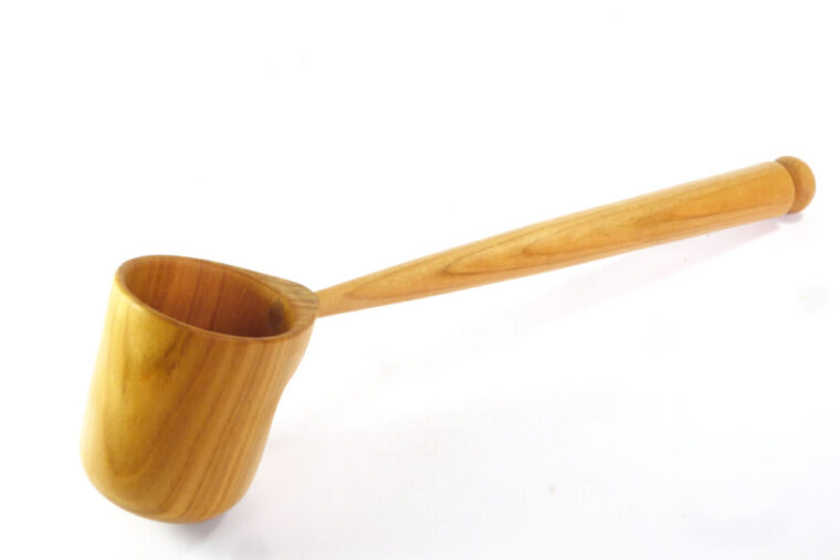 Handmade Japanese Style Dry Ladle - Tommy Woodpecker Woodworks