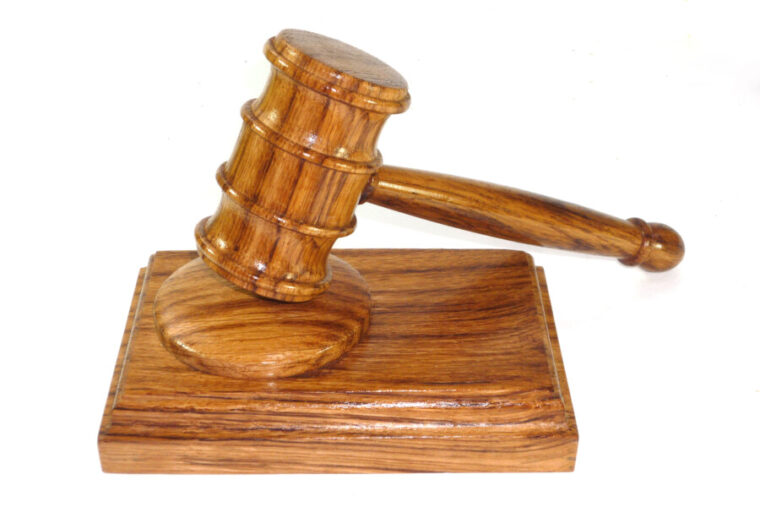 Premium Presentation Wooden Presentation Gavel & Block Tiger Oak ...