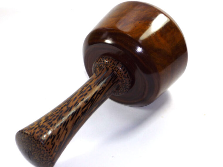 Heavyweight Carving Mallet Old Lignum Vitae Black Palmwood Handle ...