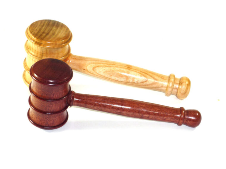 Jumbo Gavel English Wild Cherry - Tommy Woodpecker Woodworks